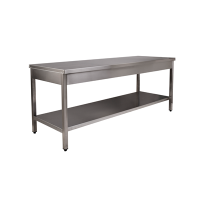 Masa inox Adosata 1m | mnx-603 | Minolex SRL